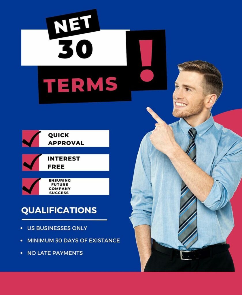 Business Credit Account With Net 30 Terms - Offy Store