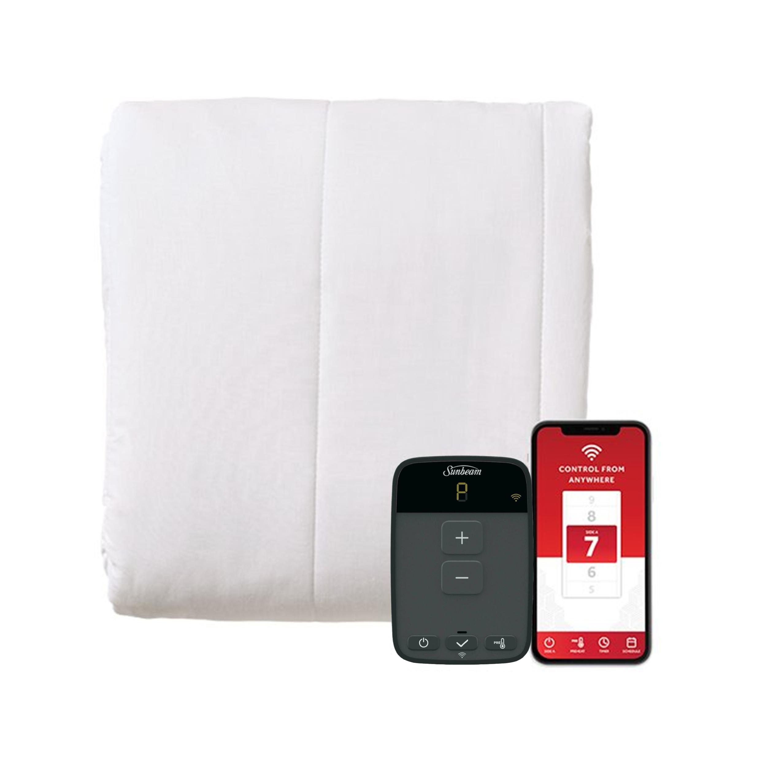 Affordable Sunbeam Full Size Electric Mattress Pad with Digital ...