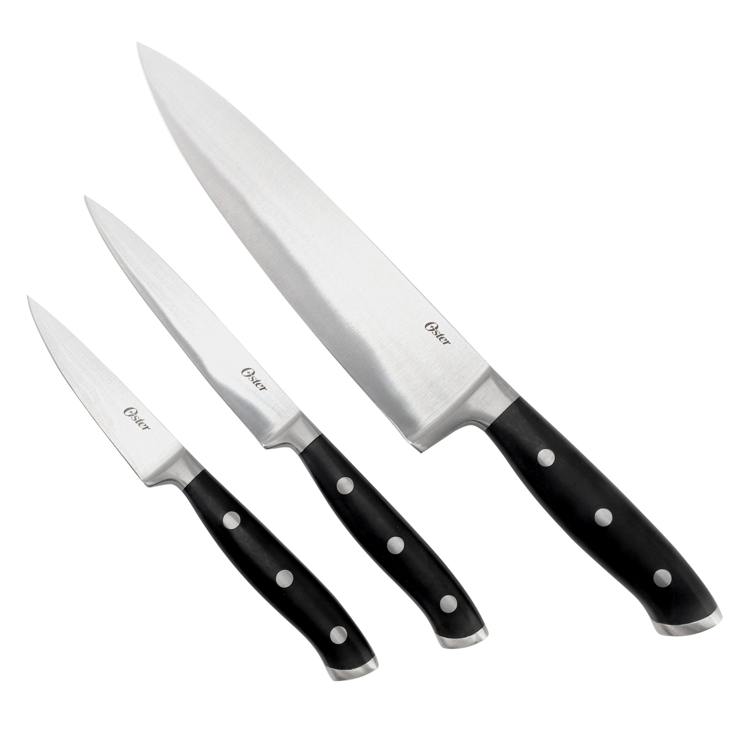 Affordable Oster Ginley 3 Piece Stainless Steel Cutlery Set in Black ...